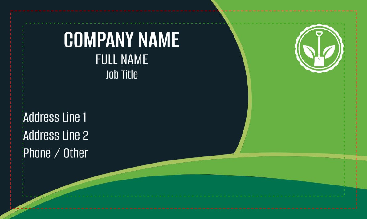 Custom Landscaping Business Cards - Minuteman Press Aldine — Minuteman ...